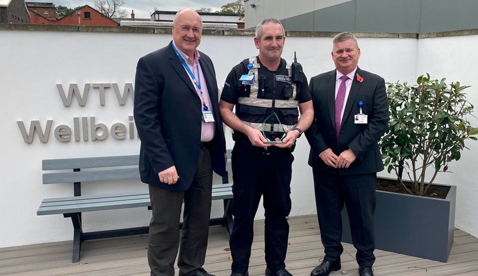 Mark wins National Healthcare Security Officer of the Year Award - GSTS