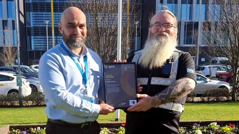 GSTS Excellence Award at Manchester Royal Infirmary